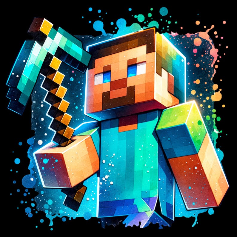 Minecraft Masterpieces-svg Digital Products - Etsy