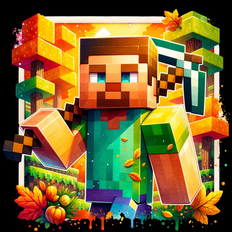 Minecraft Masterpieces-svg Digital Products - Etsy