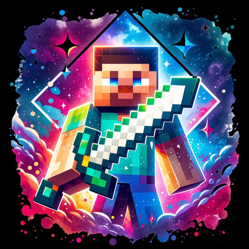 Minecraft Masterpieces-svg Digital Products - Etsy