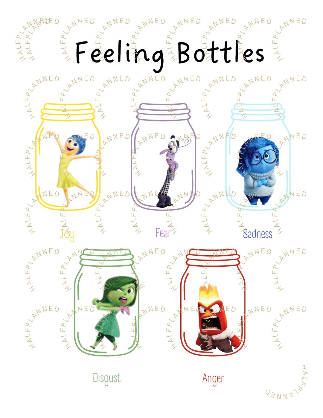 Inside Out Activity Sheet - Etsy
