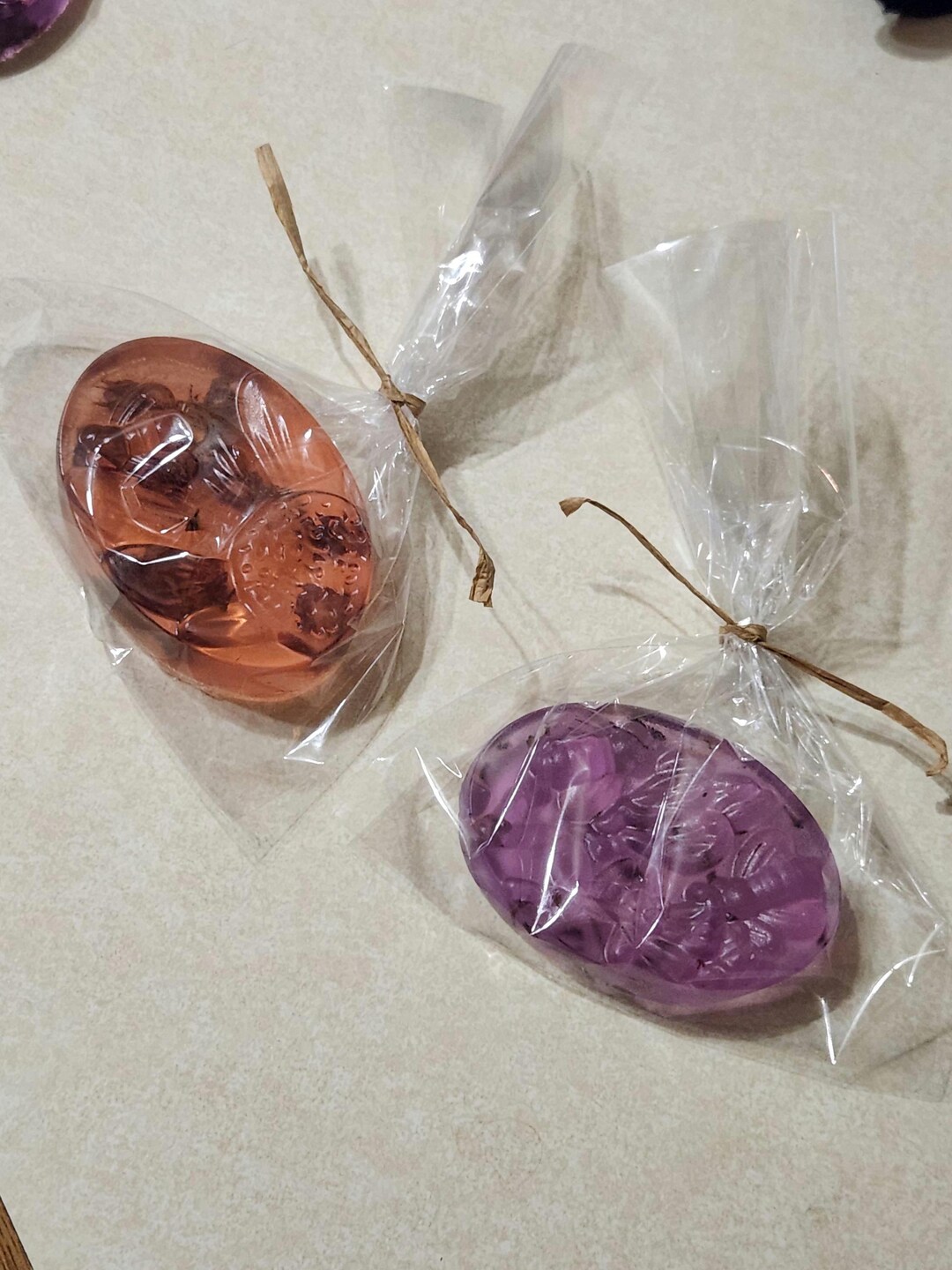 Lavender and Rose Scented Bath Soaps - Etsy