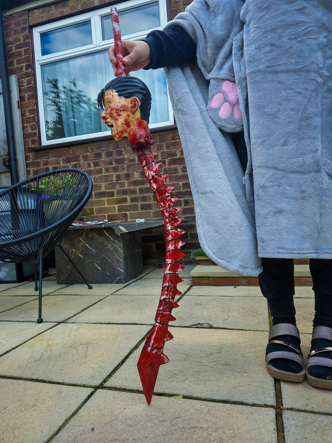 Asa Mitaka Spinal Sword Cosplay Chainsaw Man - Etsy