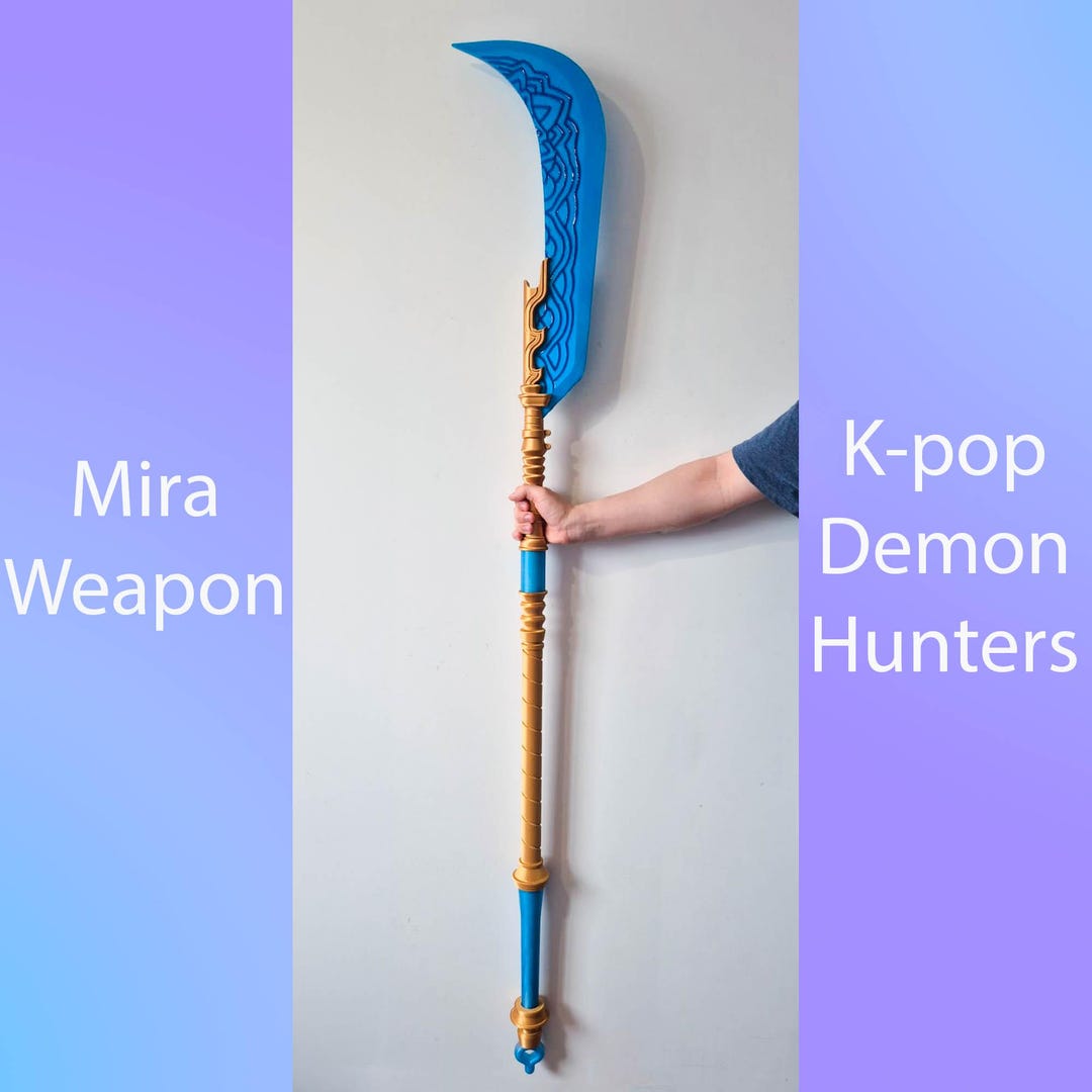 Mira Spear/gok-do Weapon Kpop Demon Hunters - Etsy