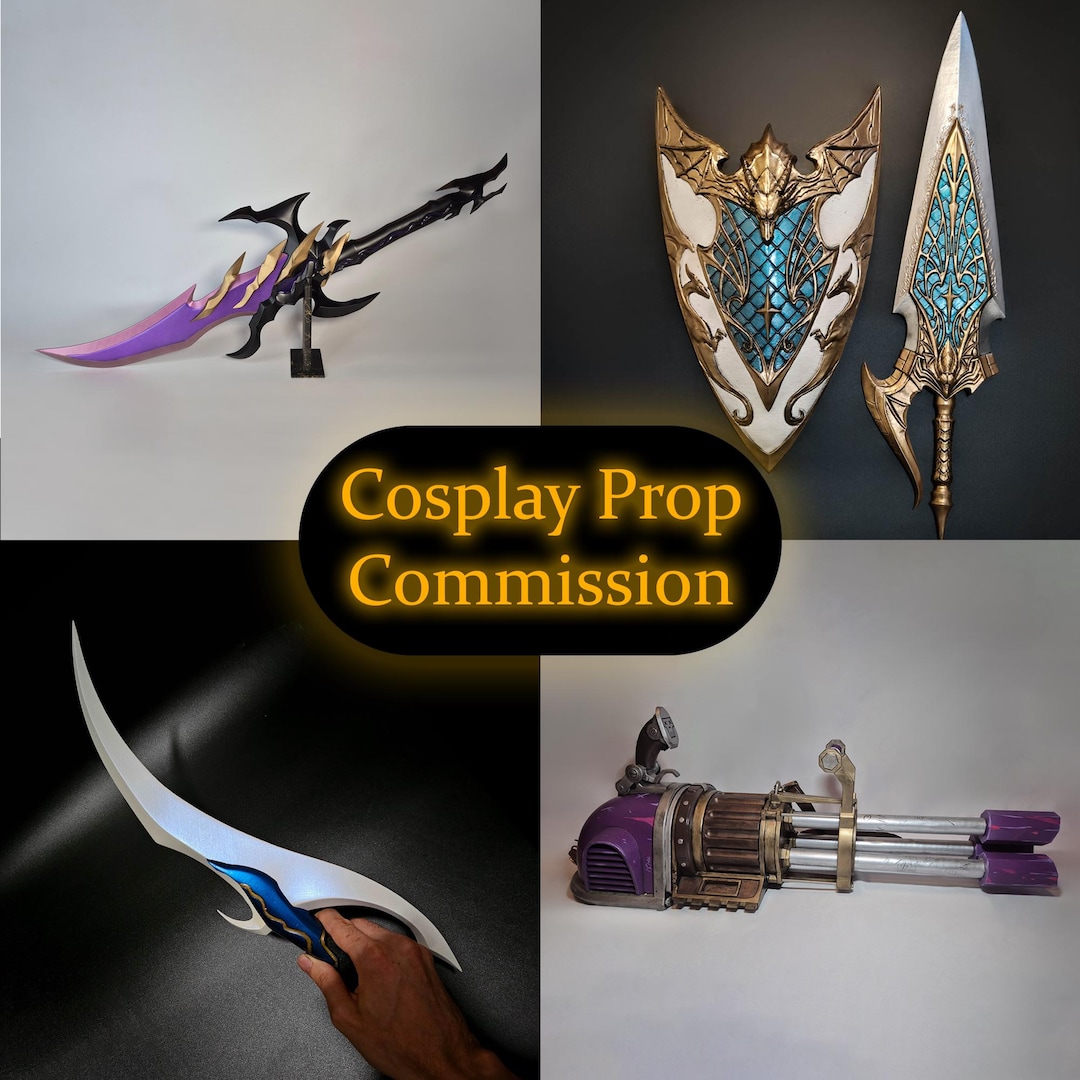 Cosplay Prop Commission Order 3d Printed - Etsy