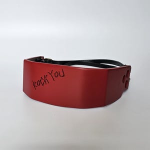 Sol Badguy Headband From Guilty Gears Cosplay Prop With Leather Straps ...