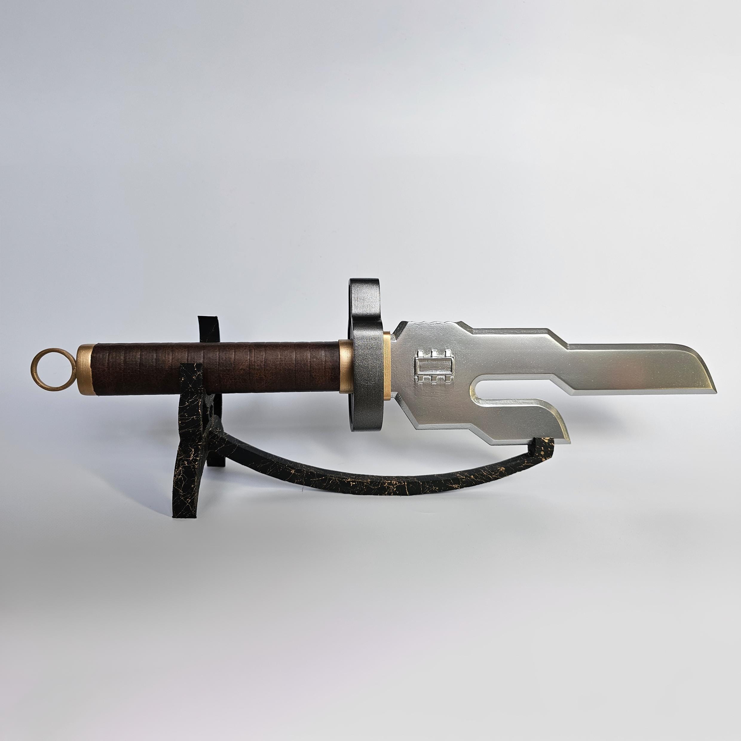 Toji Sword inverted Spear of Heaven Jujitsu Kaisen Cosplay Leather ...