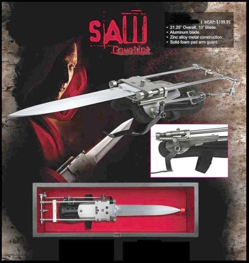 Saw Gauntlet Cosplay Prop / Movie Prop - Etsy