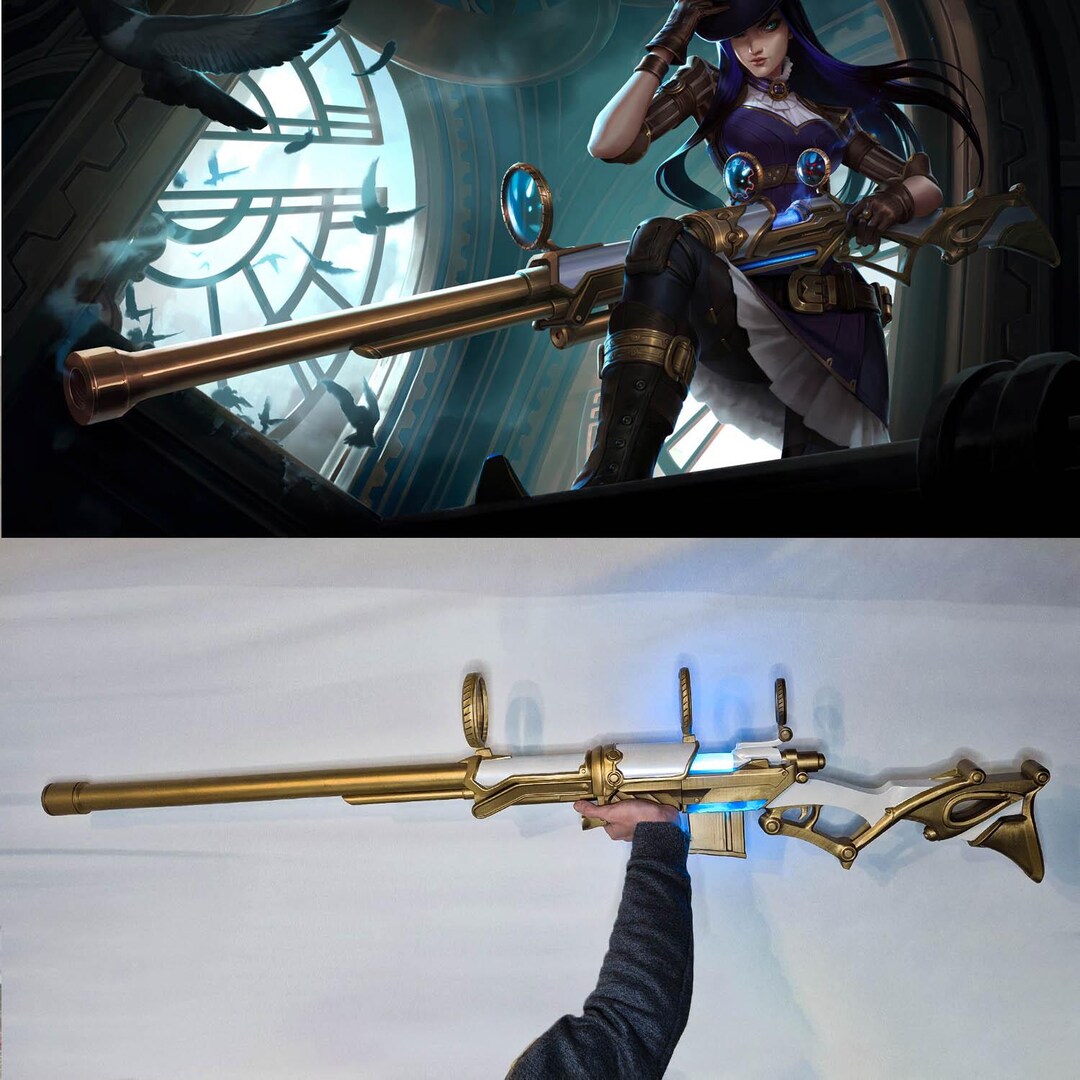 Caitlyn Weapon Cosplay From League of Legends/ Arcane Season 2 Toy - Etsy