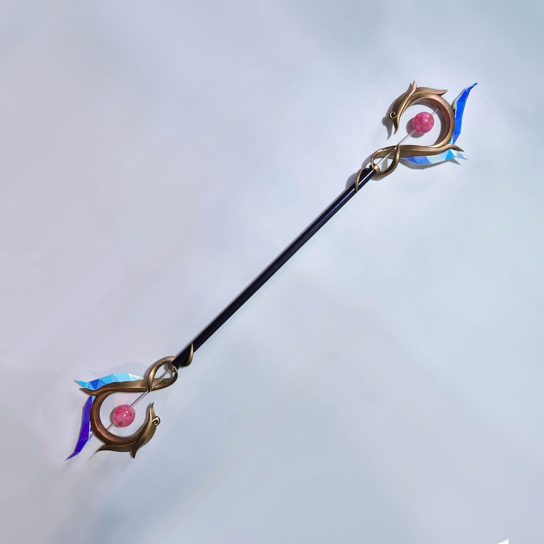 Spirit Blossom Lux Staff - League of Legends Cosplay Prop - Etsy