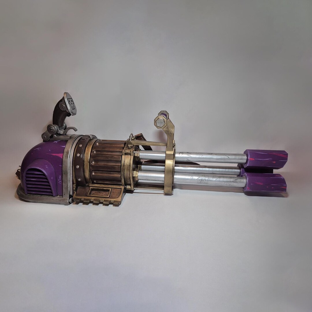 Jinx Pow Pow From Arcane/league of Legends Machine Gun Cosplay Prop ...