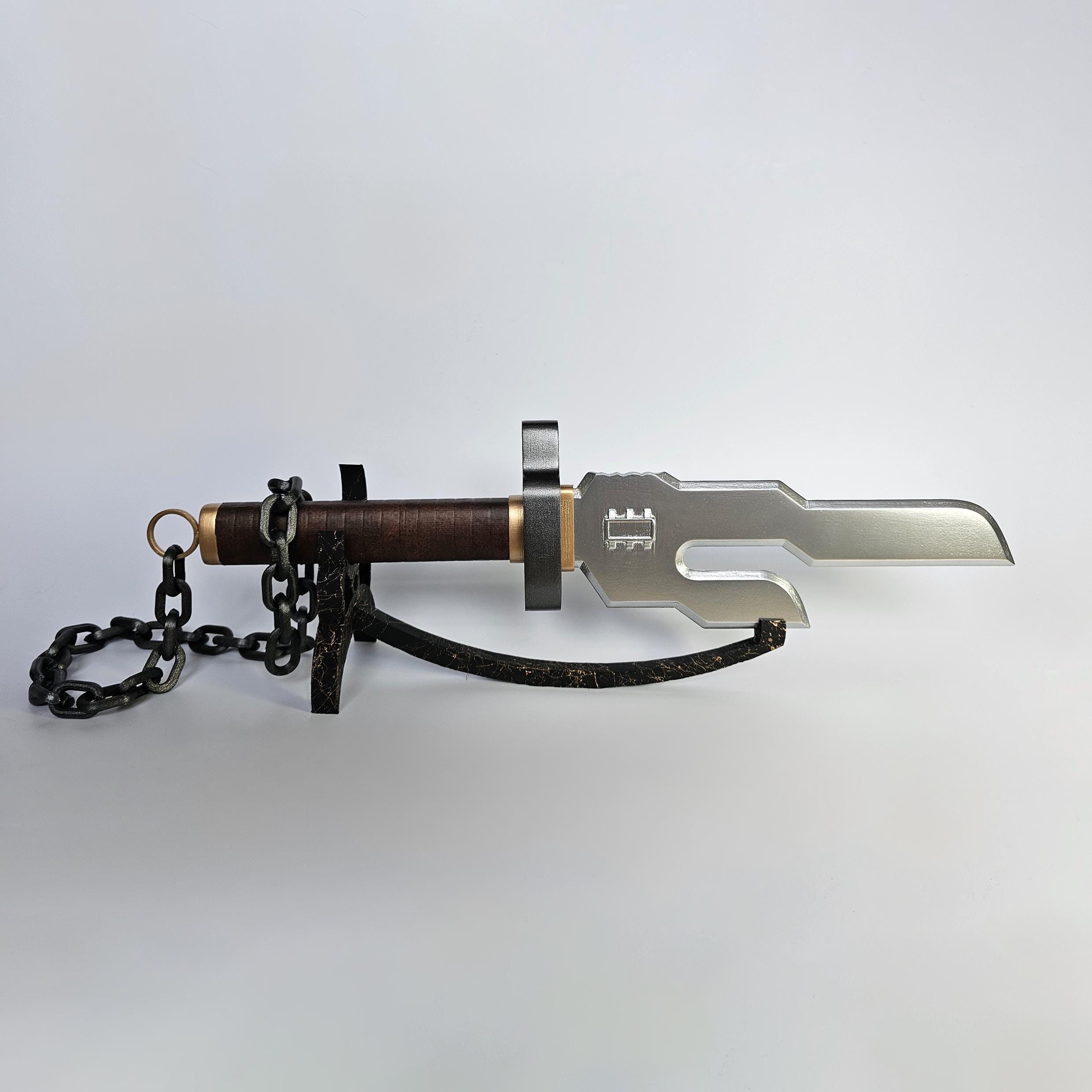 Toji Sword inverted Spear of Heaven Jujitsu Kaisen Cosplay Leather ...