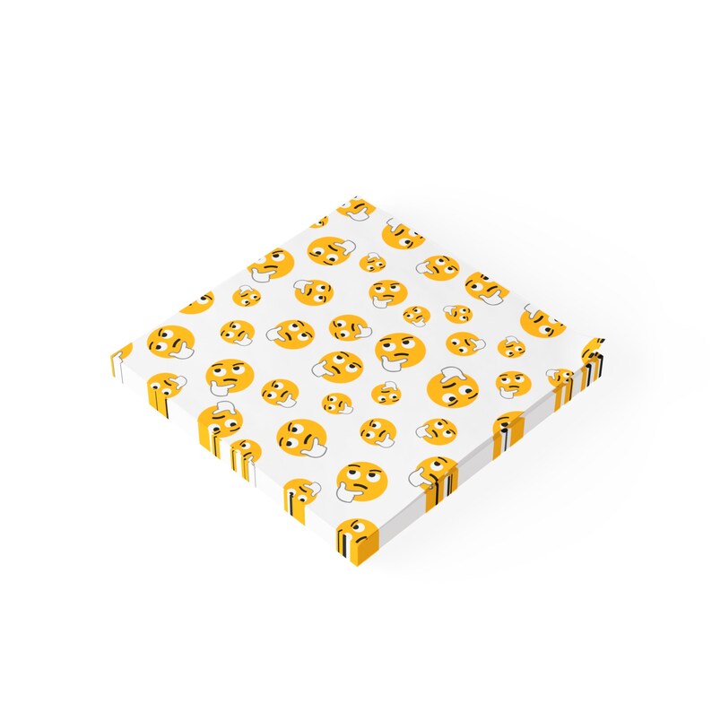 Thinking Emoji Post-it® Note Pads - Etsy