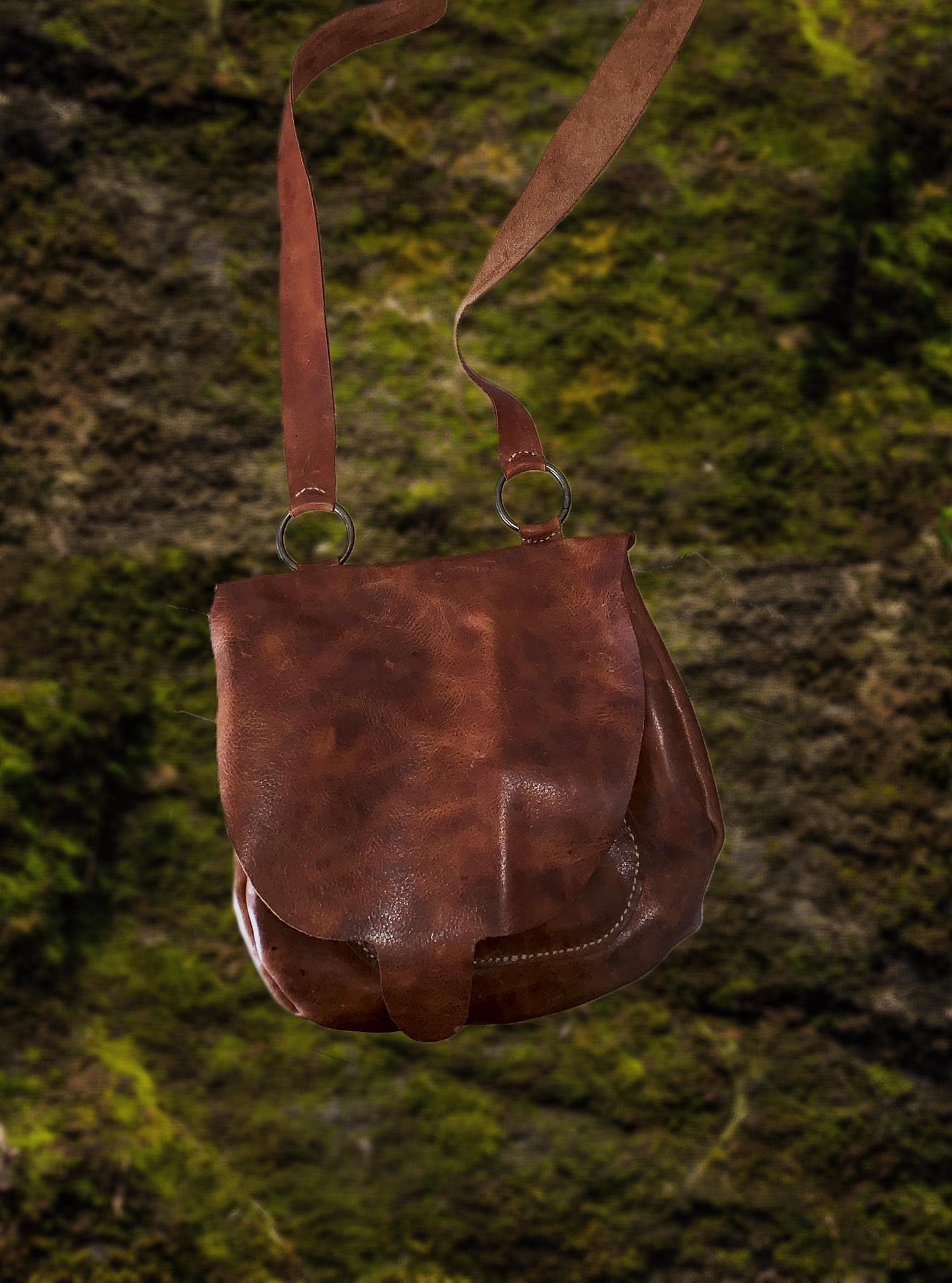 Handmade Leather Shooting Pouch | Frontier Reenactment Bag - Etsy