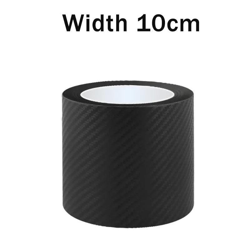 Nano Carbon Fiber Car Sticker Paste Protector Strip DIY Automotive ...