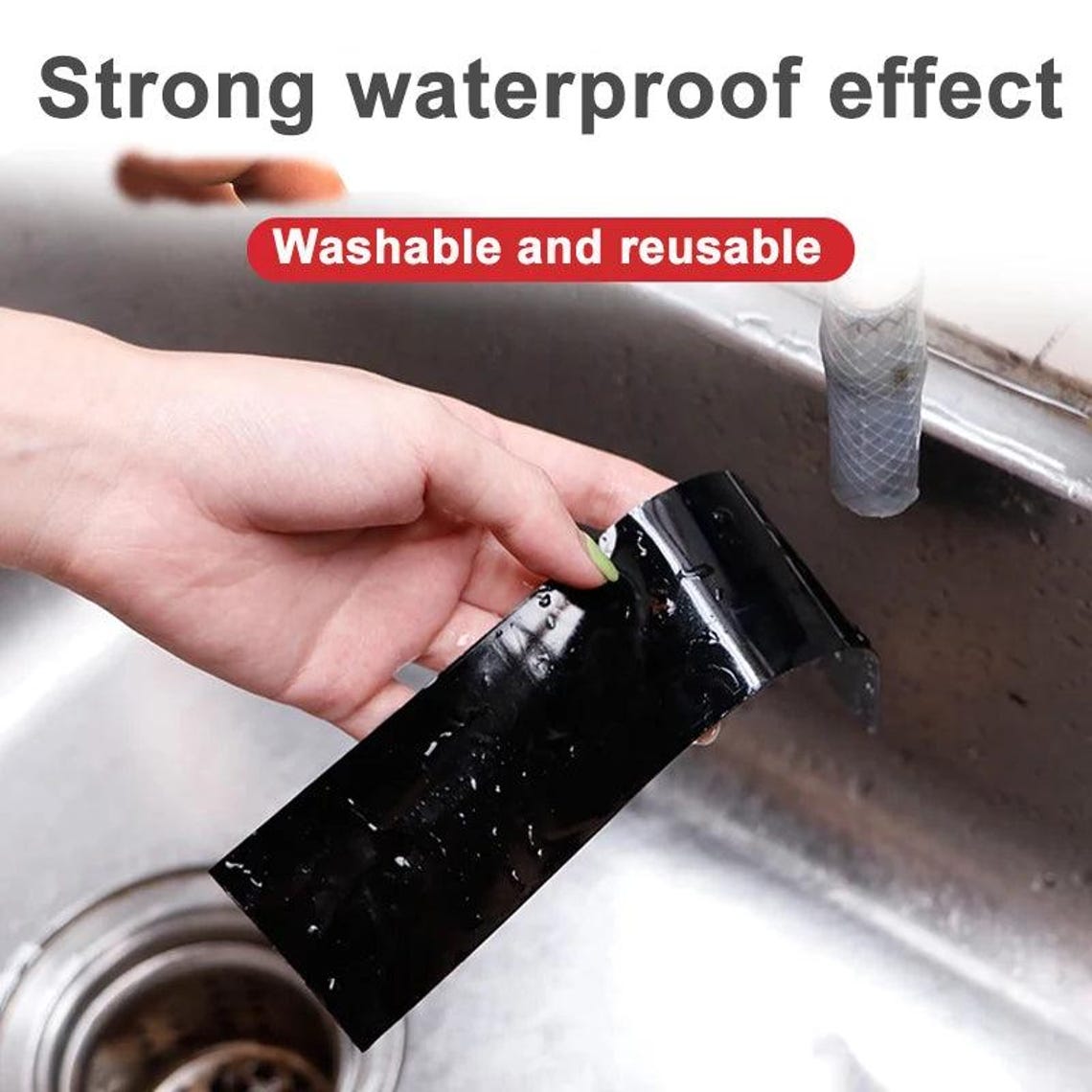 Nano Carbon Fiber Car Sticker Paste Protector Strip DIY Automotive ...