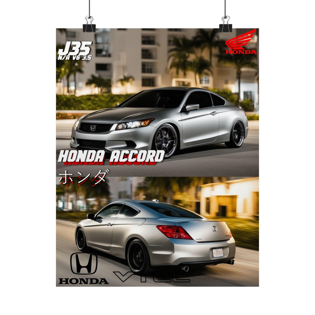 Honda Accord Poster - Etsy