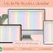 Personalized Life in Weeks Calendar Memento Mori Visual Planner ...