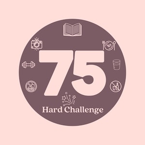 75 Hard Challenge Printable Planner 32-page Fitness and Mental Tracker ...