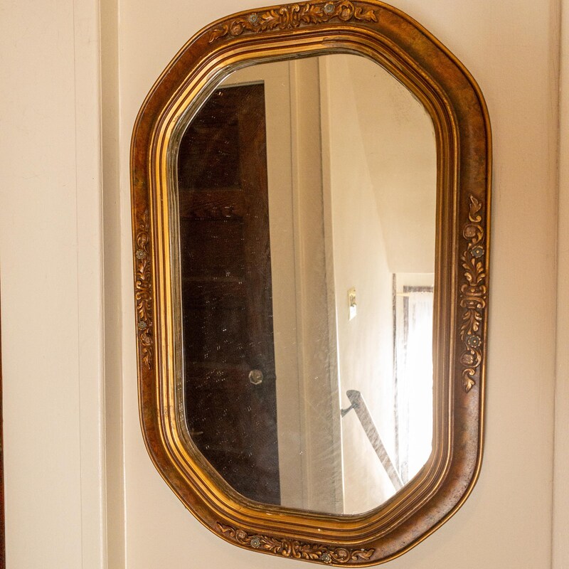 Antique Gold Mirrors - Etsy