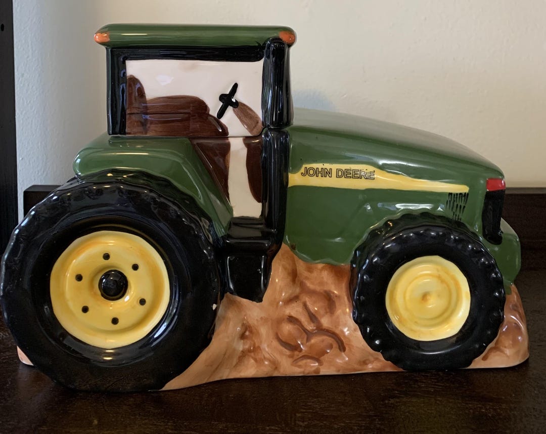 John Deere Tractor Cookie Jar Officially Licensed by Gibson Country ...