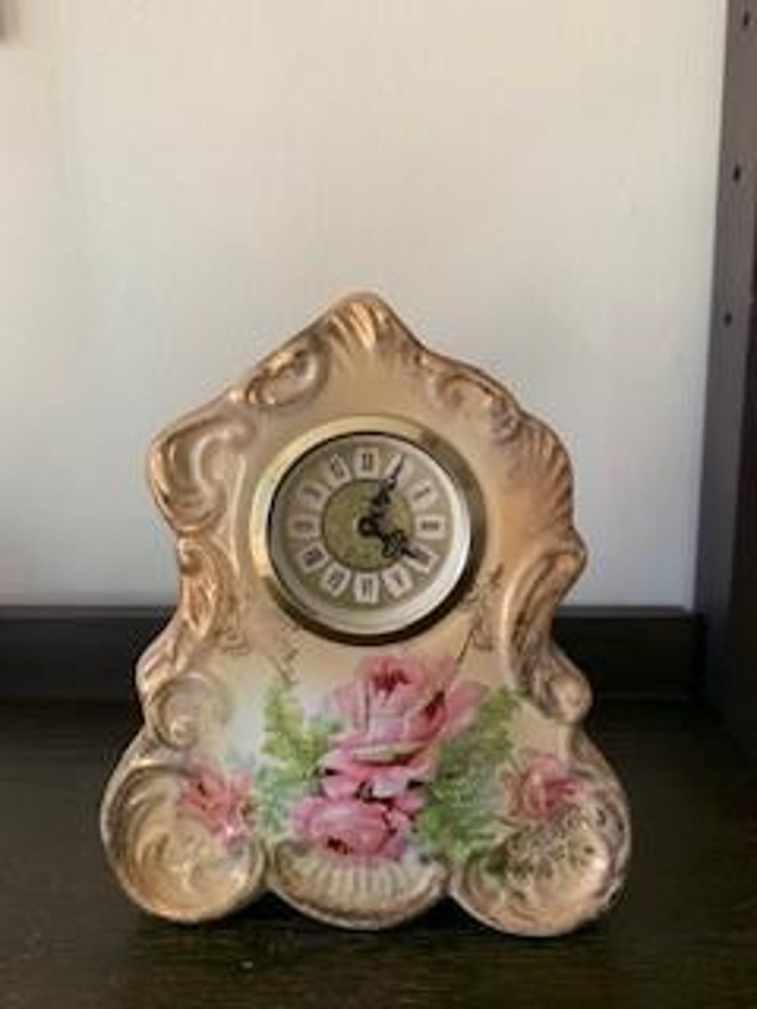 Antique German Mercedes Mantel Clock - Made in Germany Working Wind up ...