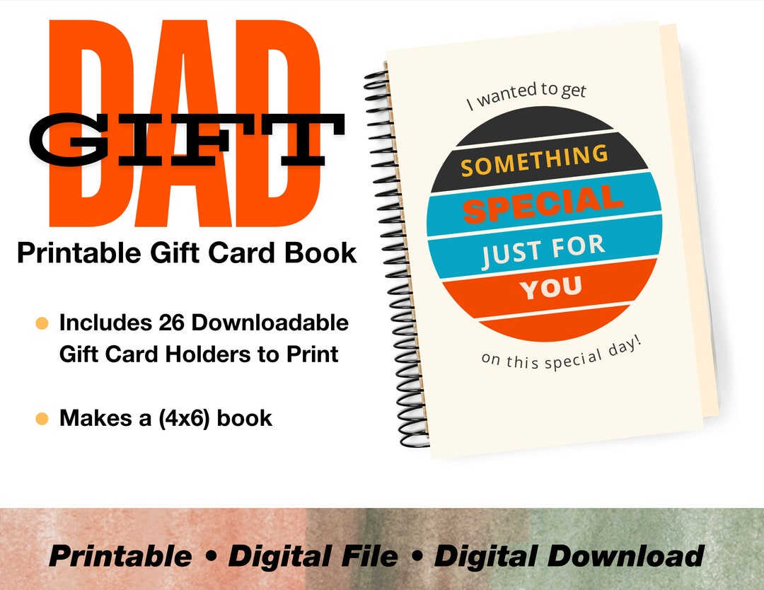 Father's Day Gift Card Holder | Father's Day Gift | Gift Card Holder ...