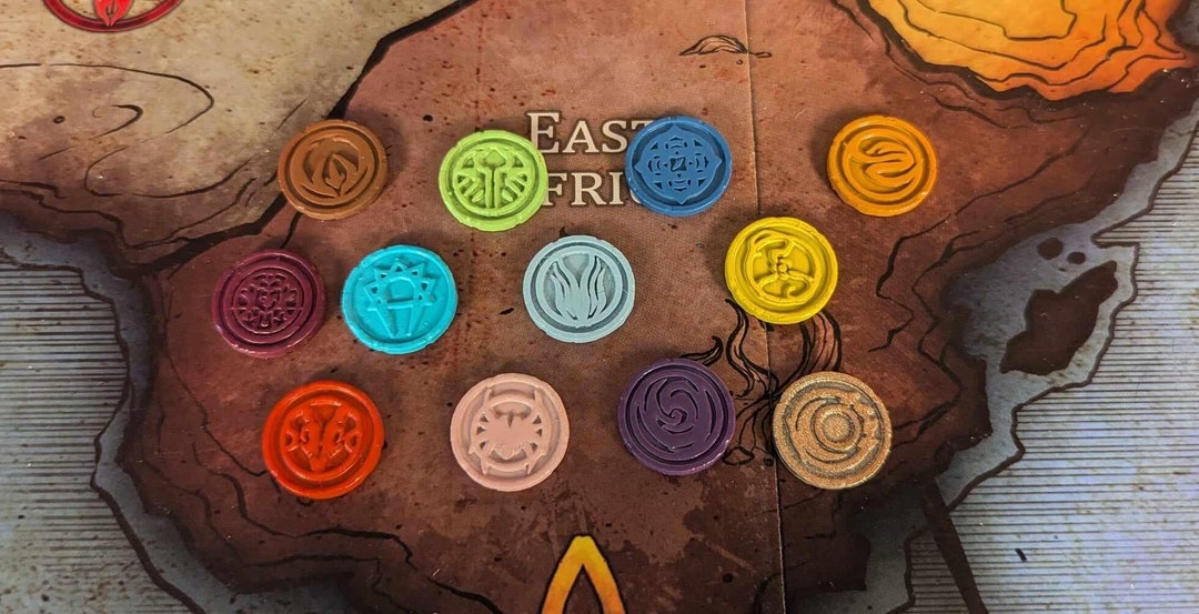 Cthulhu Wars Doom Marker Coins - Etsy