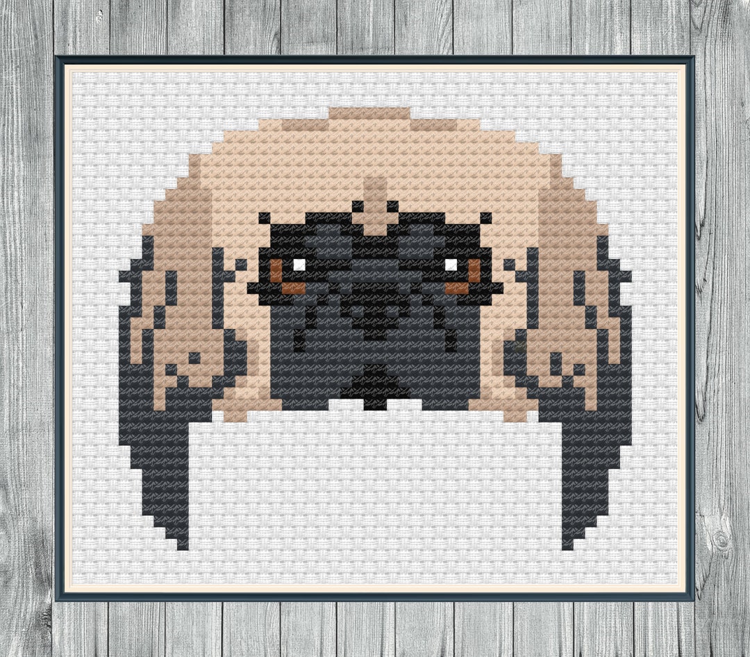 Pekingese Cross Stitch Pattern PDF, Digital File Only - Etsy