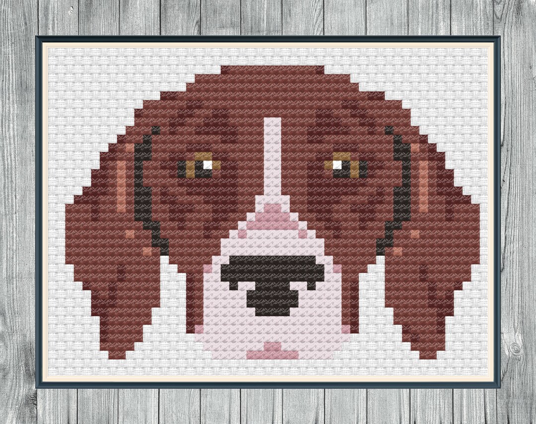 German Shorthaired Pointer Cross Stitch Pattern PDF, Digital File Only - Etsy