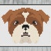 English Bulldog Cross Stitch Pattern PDF, Digital File Only - Etsy