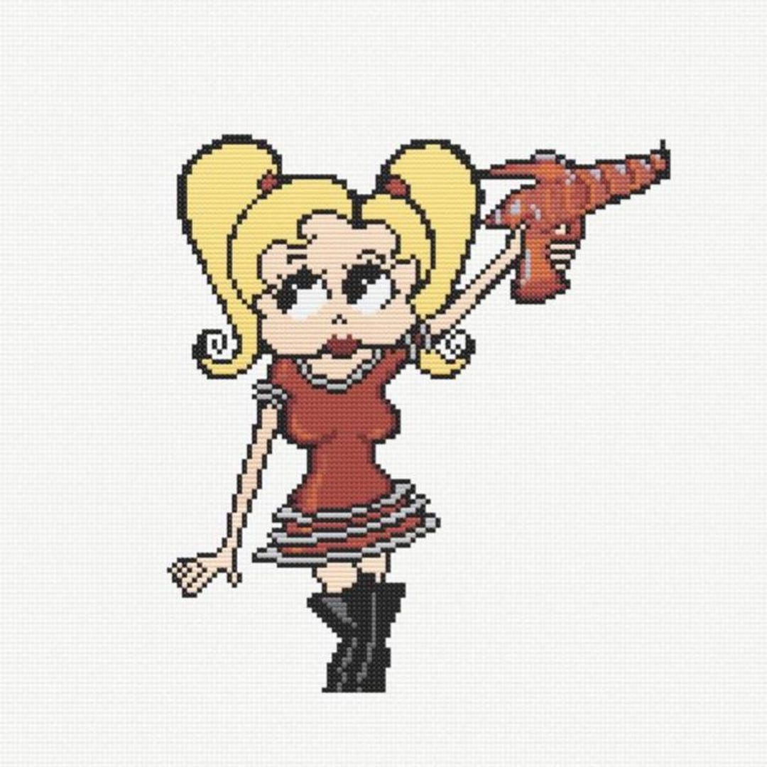 Brittany Taylor as Betty Boop - Daria - Cross Stitch Pattern | Instant ...