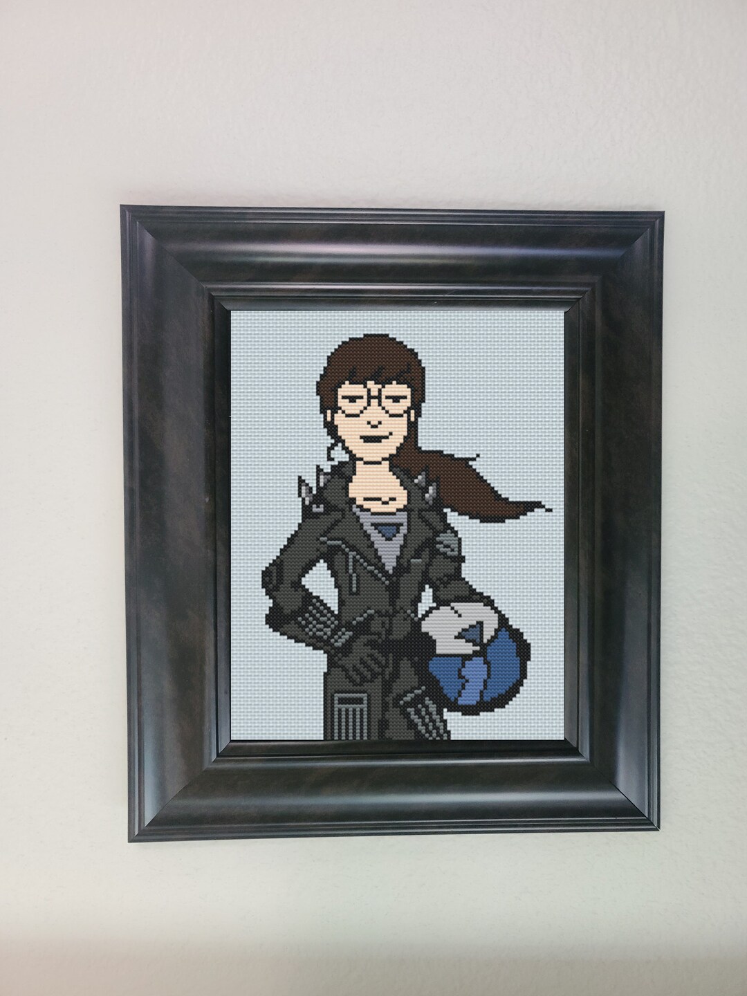 Daria Biker Cross Stitch Pattern Instant Downloadable PDF - Etsy