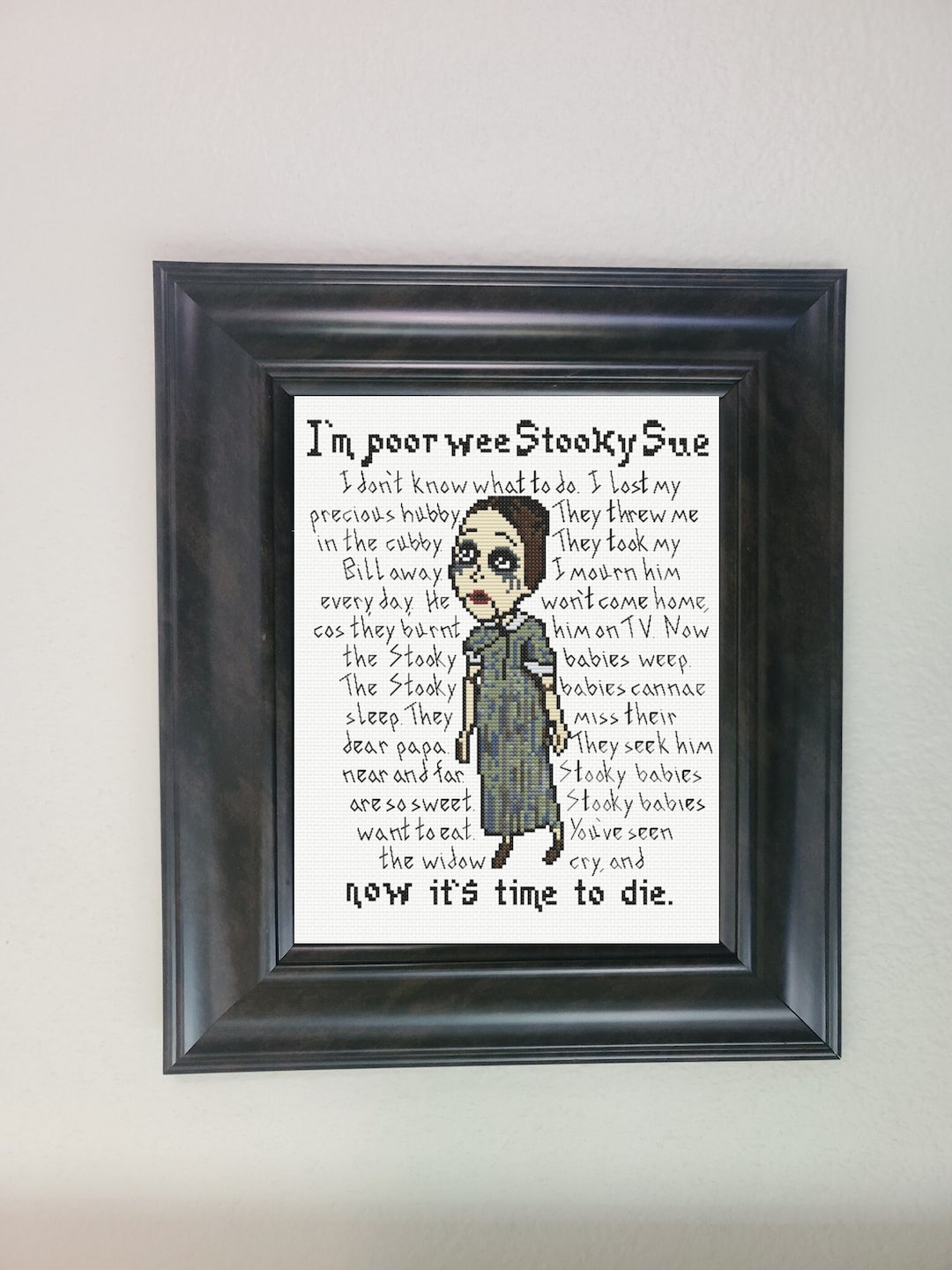 Doctor Who Stooky Sue Cross Stitch Pattern Instant Downloadable PDF - Etsy