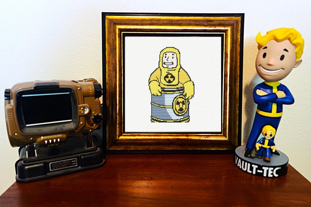 Fallout Rad Resistant Cross Stitch Pattern Instant Downloadable PDF - Etsy
