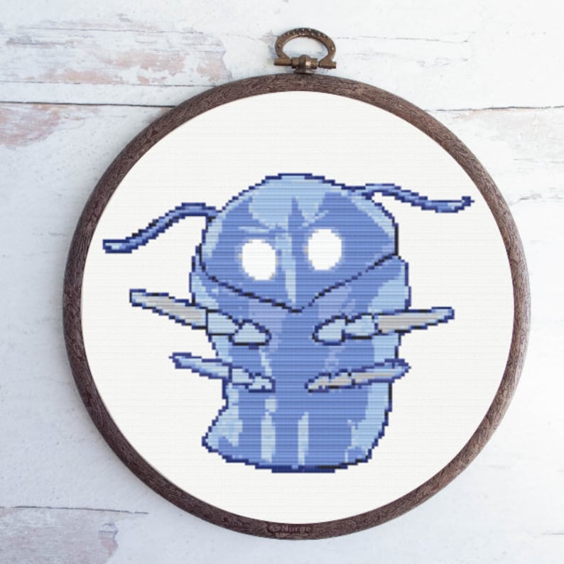 Fallout Mothman Moth Man Cross Stitch Pattern Instant Downloadable PDF ...