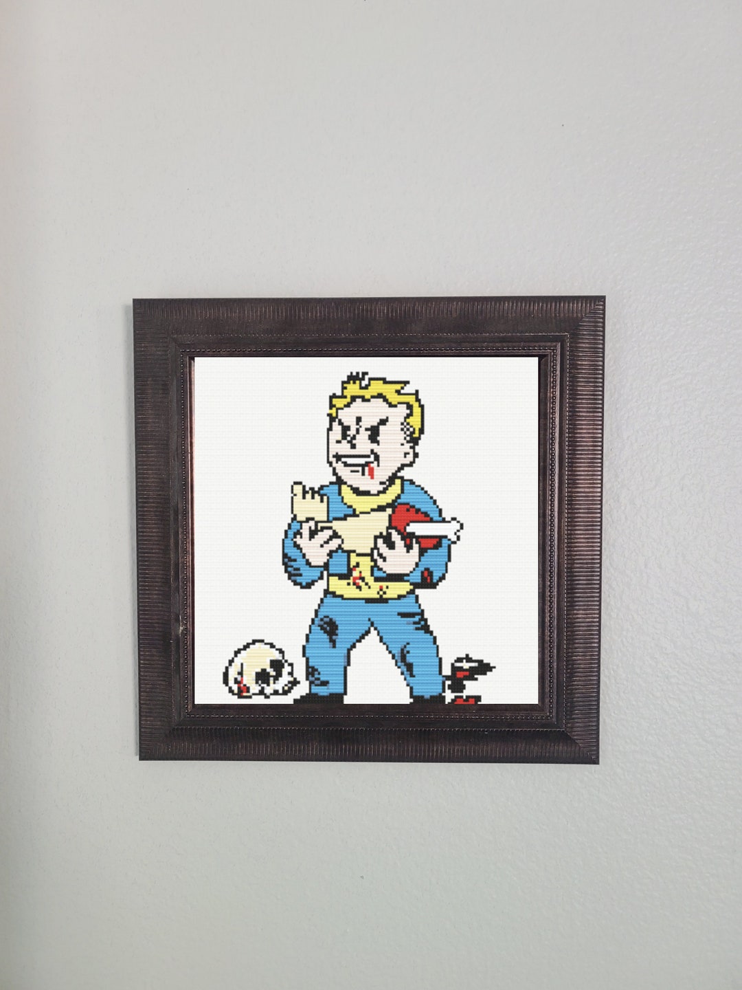 Fallout Perk Cannibal Cross Stitch Pattern PDF Instant Download - Etsy