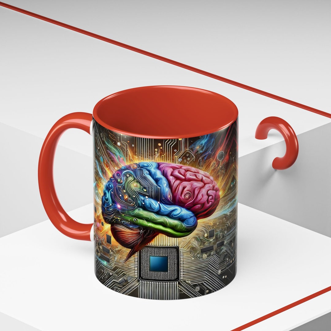Neuromug, Brain Anatomy Coffee Cup, Neuroscience Mug, Brainpower Coffee ...
