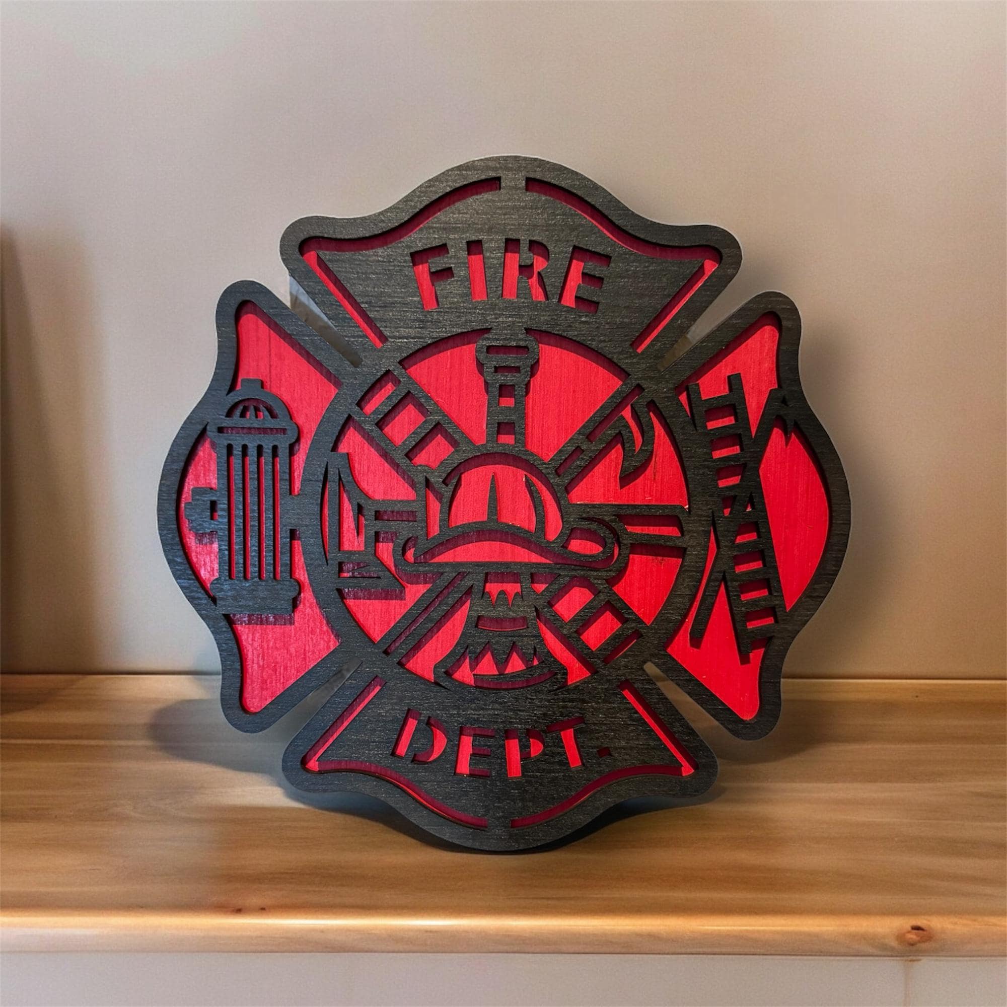 Firefighter Plaque - Etsy