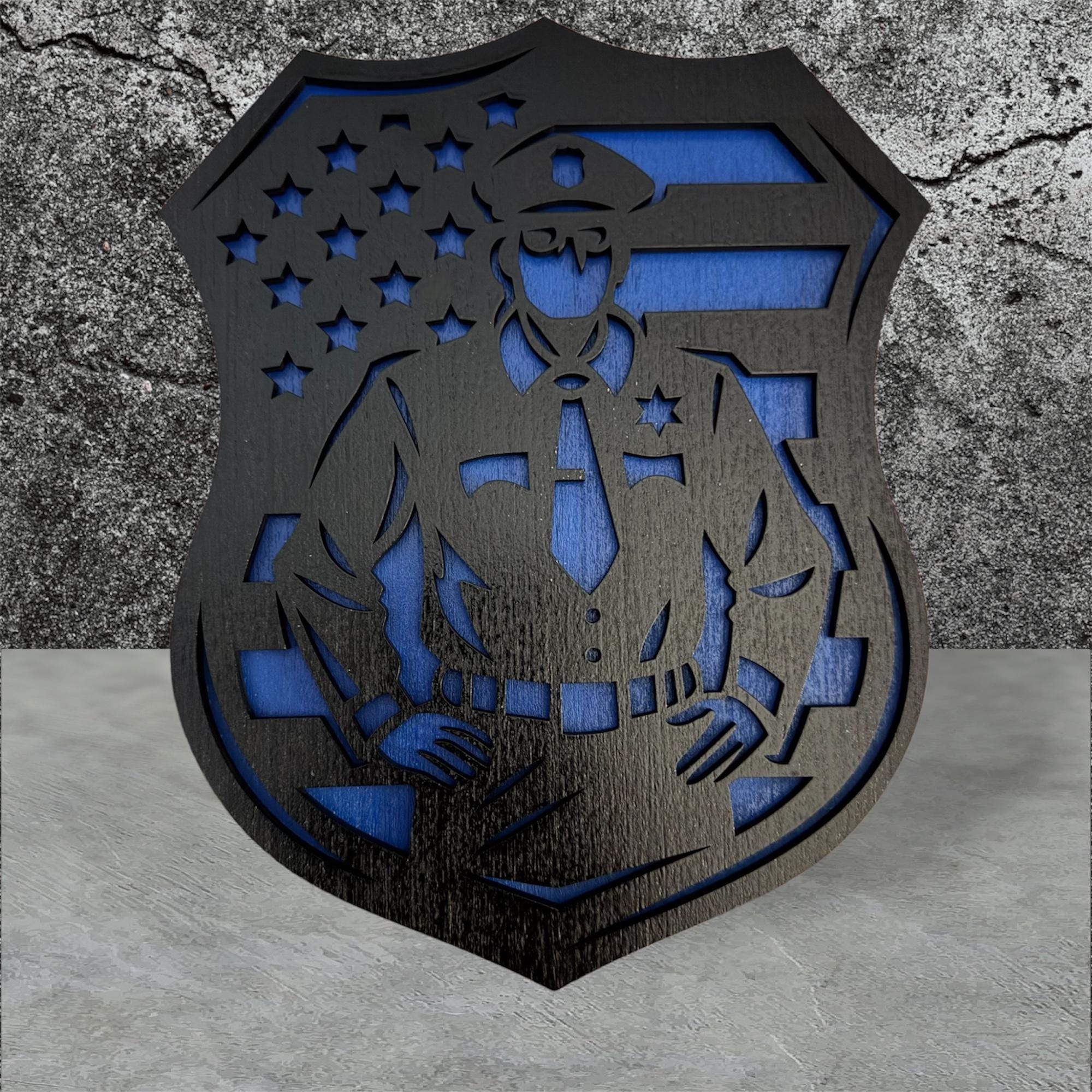 Police Plaque - Etsy