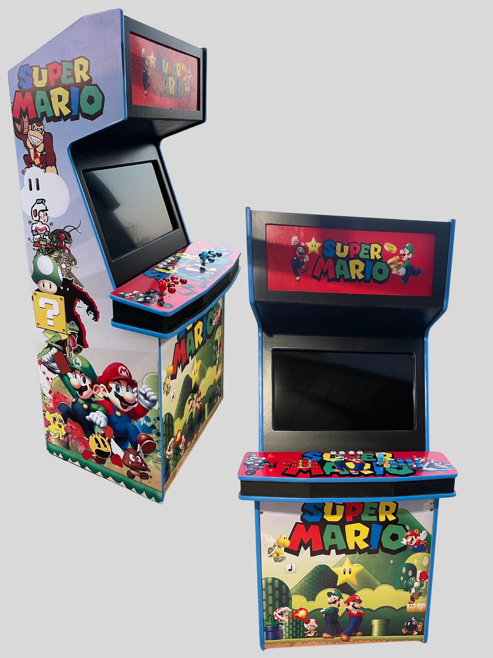 Full Size Arcade Machine Multicade Arcade Cabinet, 2 Palyer, 13,000 Games - Etsy