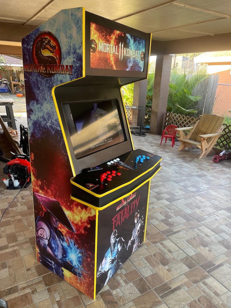 Full Size Arcade Machine Multicade Arcade Cabinet, 2 Palyer, 13,000 ...