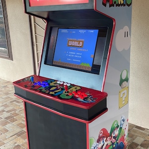 Full Size Arcade Machine Multicade Arcade Cabinet, 2 Palyer, 13,000 Games - Etsy
