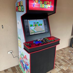 Full Size Arcade Machine Multicade Arcade Cabinet, 2 Palyer, 13,000 ...