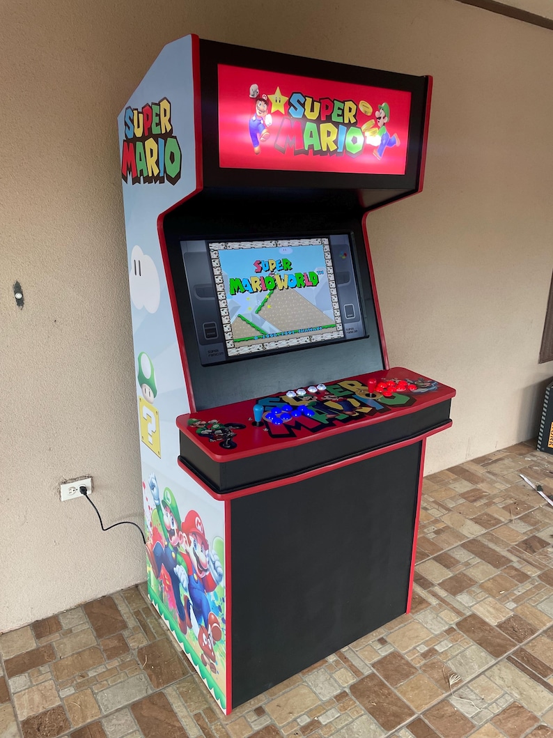 Full Size Arcade Machine Multicade Arcade Cabinet, 2 Palyer, 13,000 ...