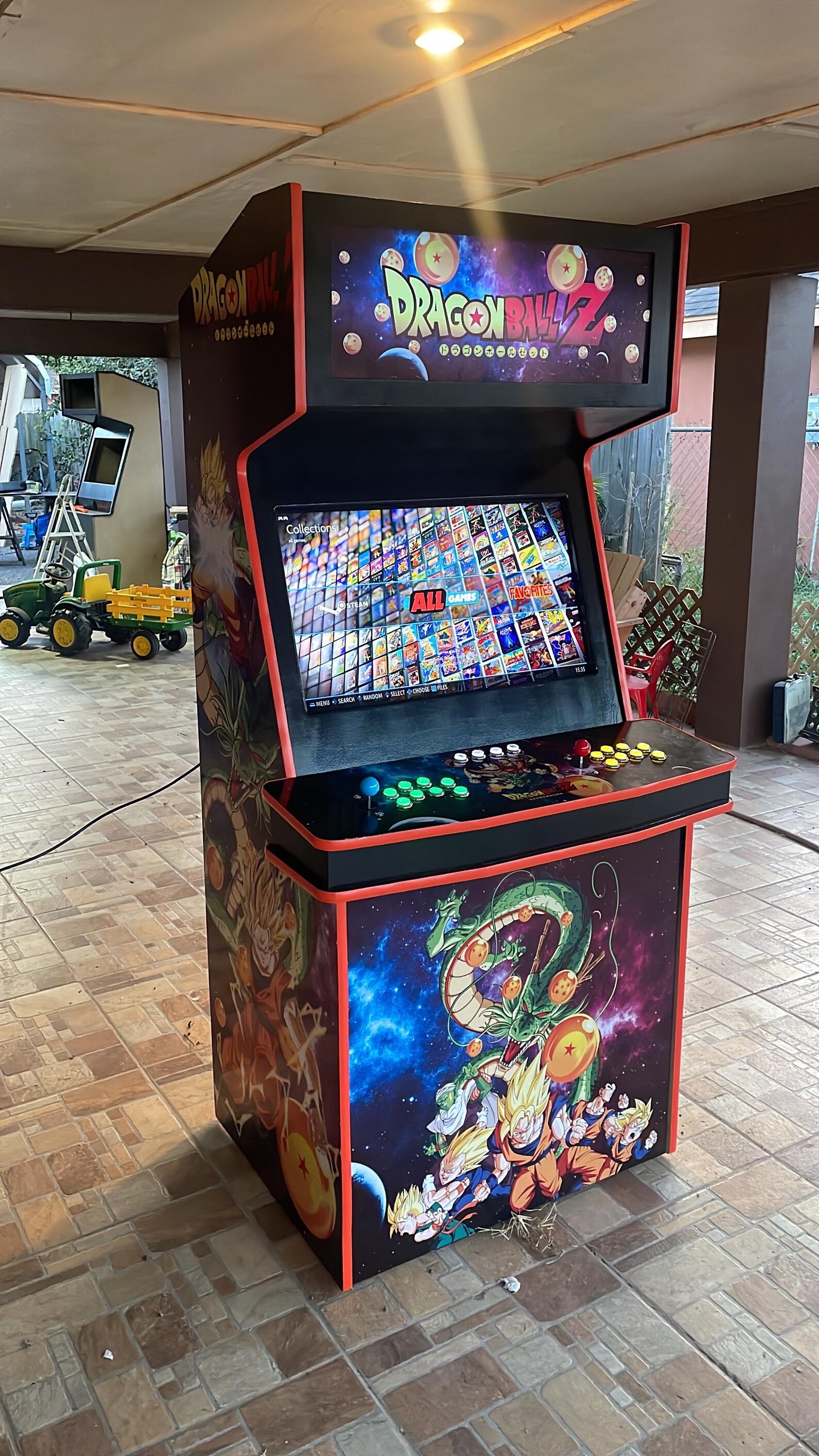Full Size Arcade Machine Multicade Arcade Cabinet, 2 Palyer, 13,000 ...