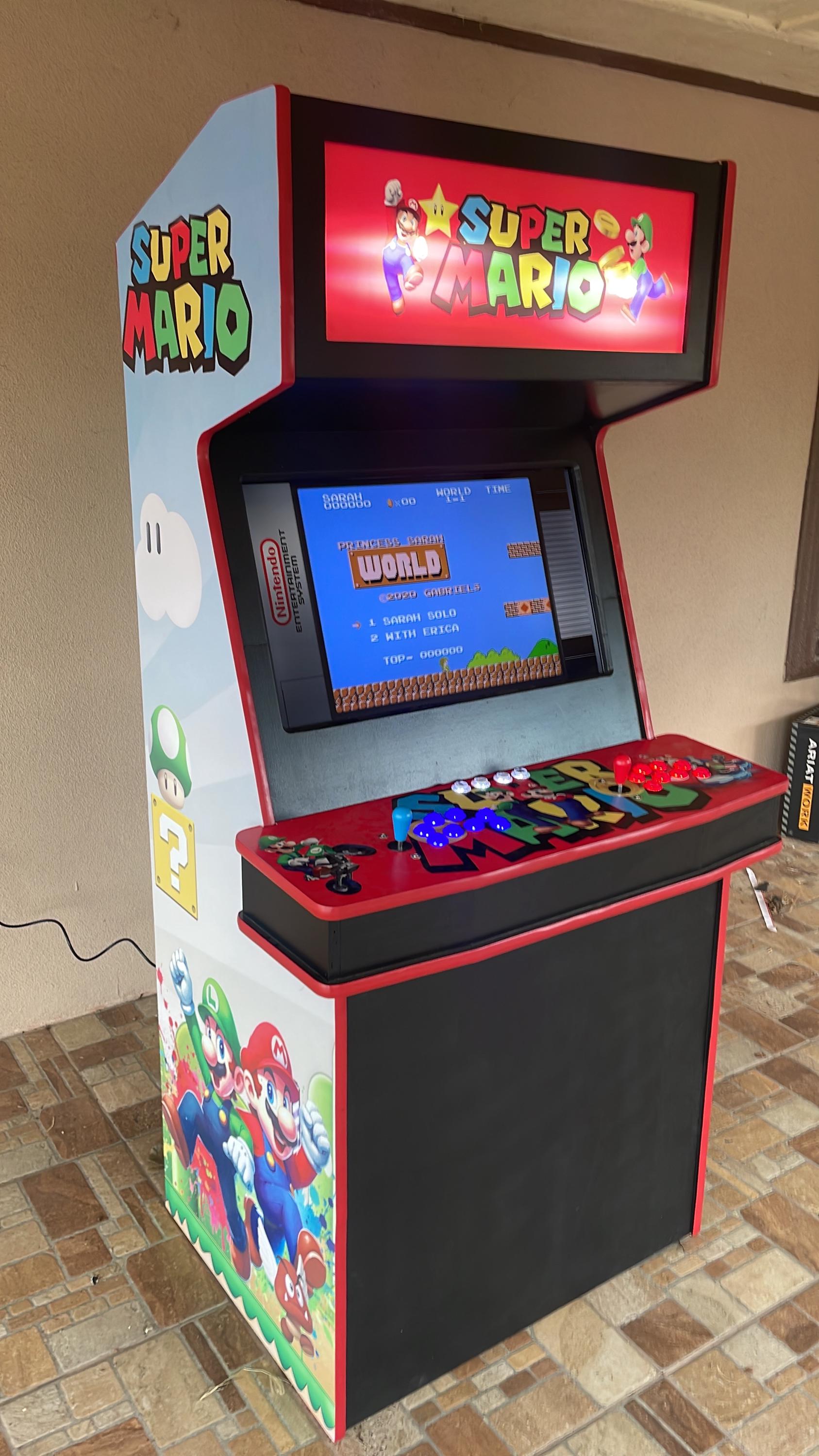 Full Size Arcade Machine Multicade Arcade Cabinet, 2 Palyer, 13,000 ...