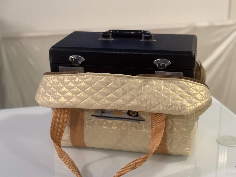 Singer Featherweight Sewing Machine Carrying Case/cover Zippered With ...