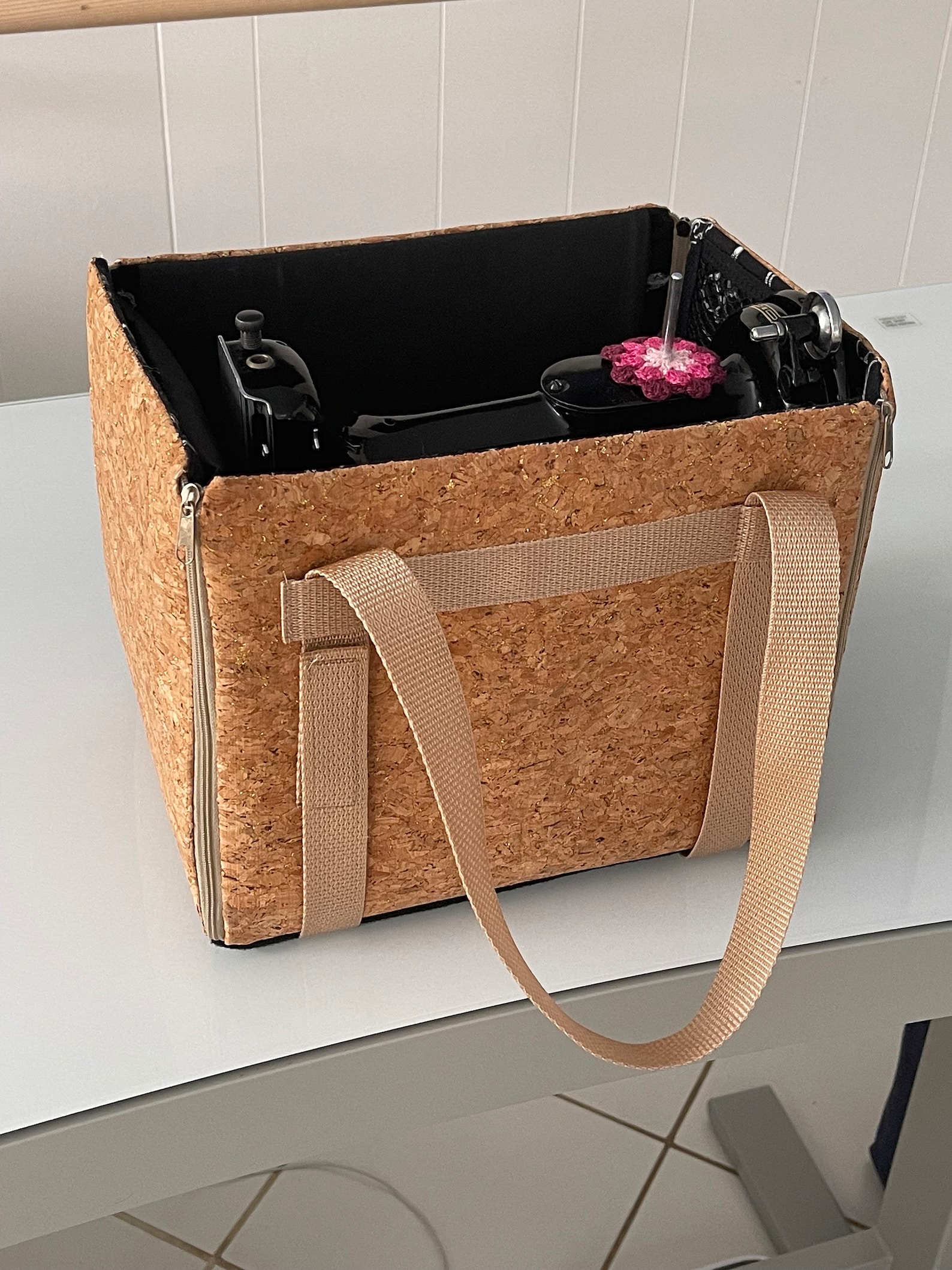 Protective Tote and Workstation 2 in 1 for Singer Featherweight Sewing ...