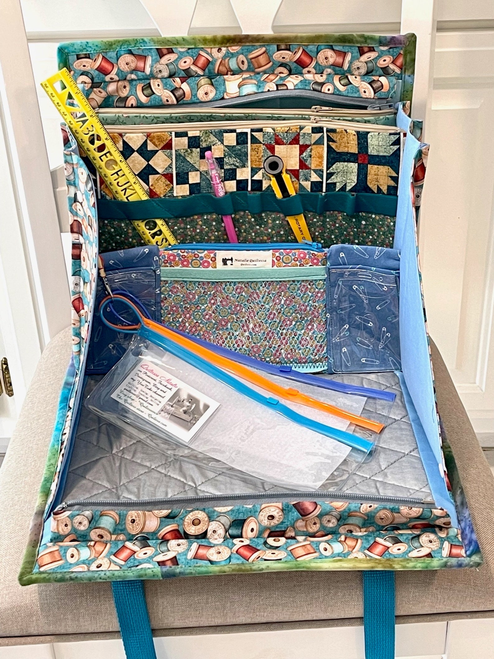 Ultimate Carry All Bag for Sewing, Quilting, Beading and Other Crafts ...