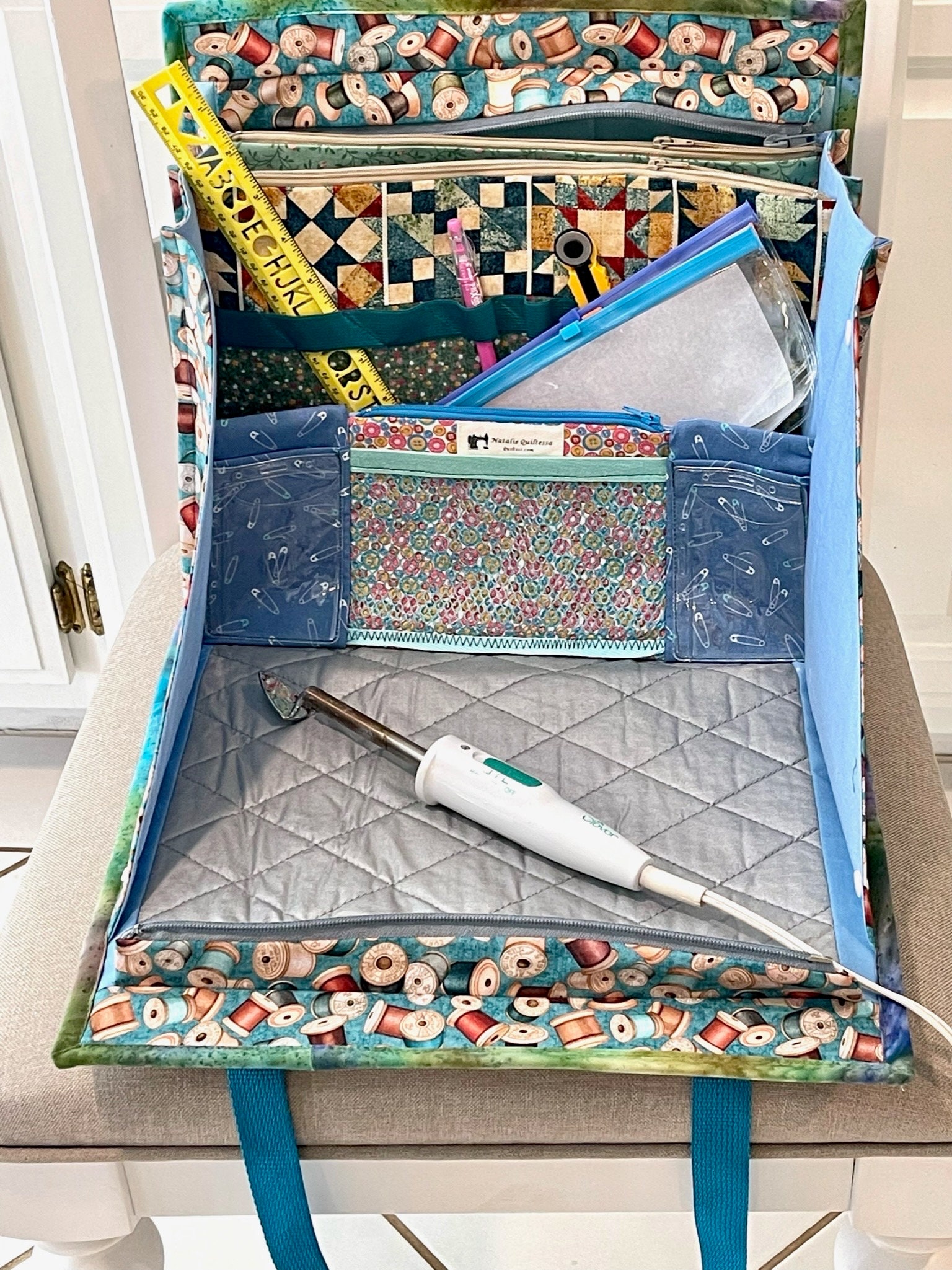 Ultimate Carry All Bag for Sewing, Quilting, Beading and Other Crafts ...